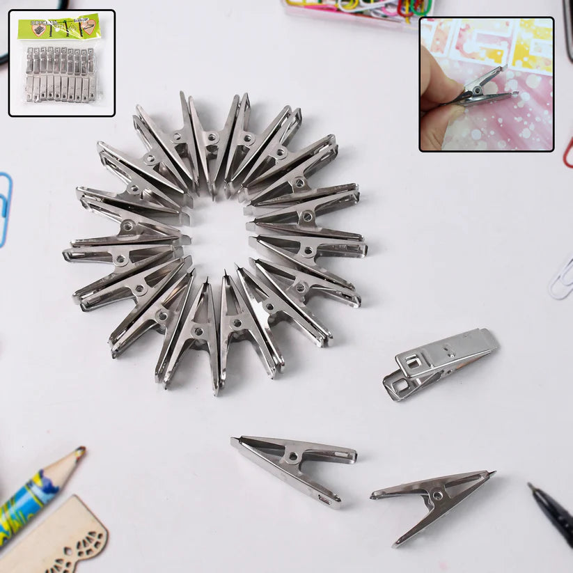 Cloth Drying Pins Stainless Steel Cloth Clips (20 Pcs Set) – GreenDNA ...