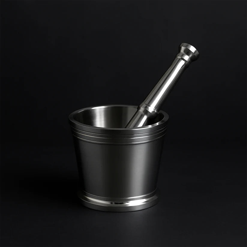 Heavy Duty Stainless Steel Mortar and Pestle Set for Kitchen, Khalbatt ...
