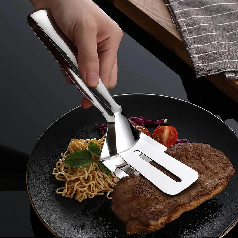 Multifunction Stainless Steel Cooking Tong for Frying & BBQ – GreenDNA ...