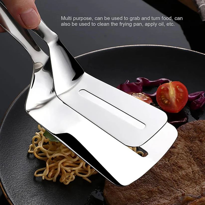 Multifunction Stainless Steel Cooking Tong for Frying & BBQ – GreenDNA ...