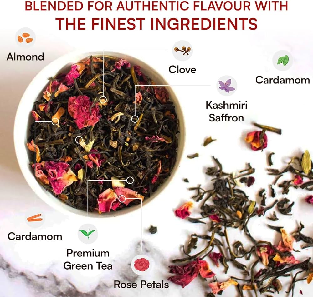 Organic Kashmiri Green Tea- Kahwa * – GreenDNA® India