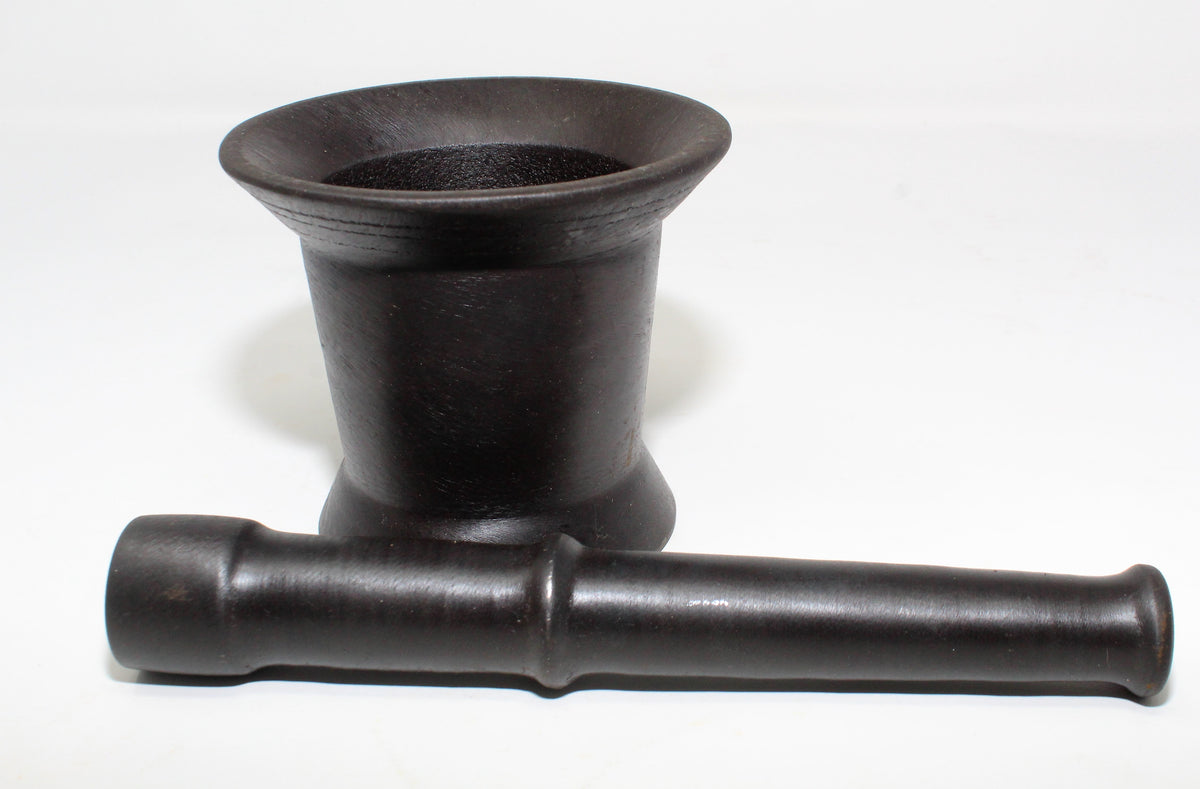 Cast Iron Mortar and Pestle /Ural Set – GreenDNA® India