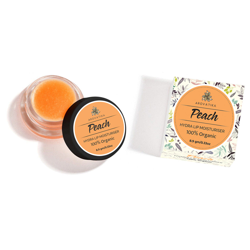 Organic Peach Lip Balm – GreenDNA® India