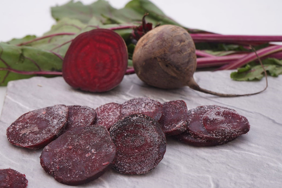 Organic Beetroot Slices Frozen – GreenDNA® India