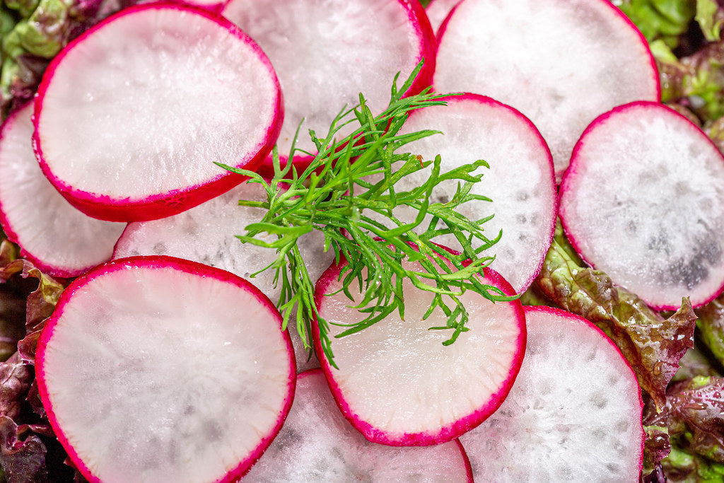 Organic Red Radish Sliced – GreenDNA® India